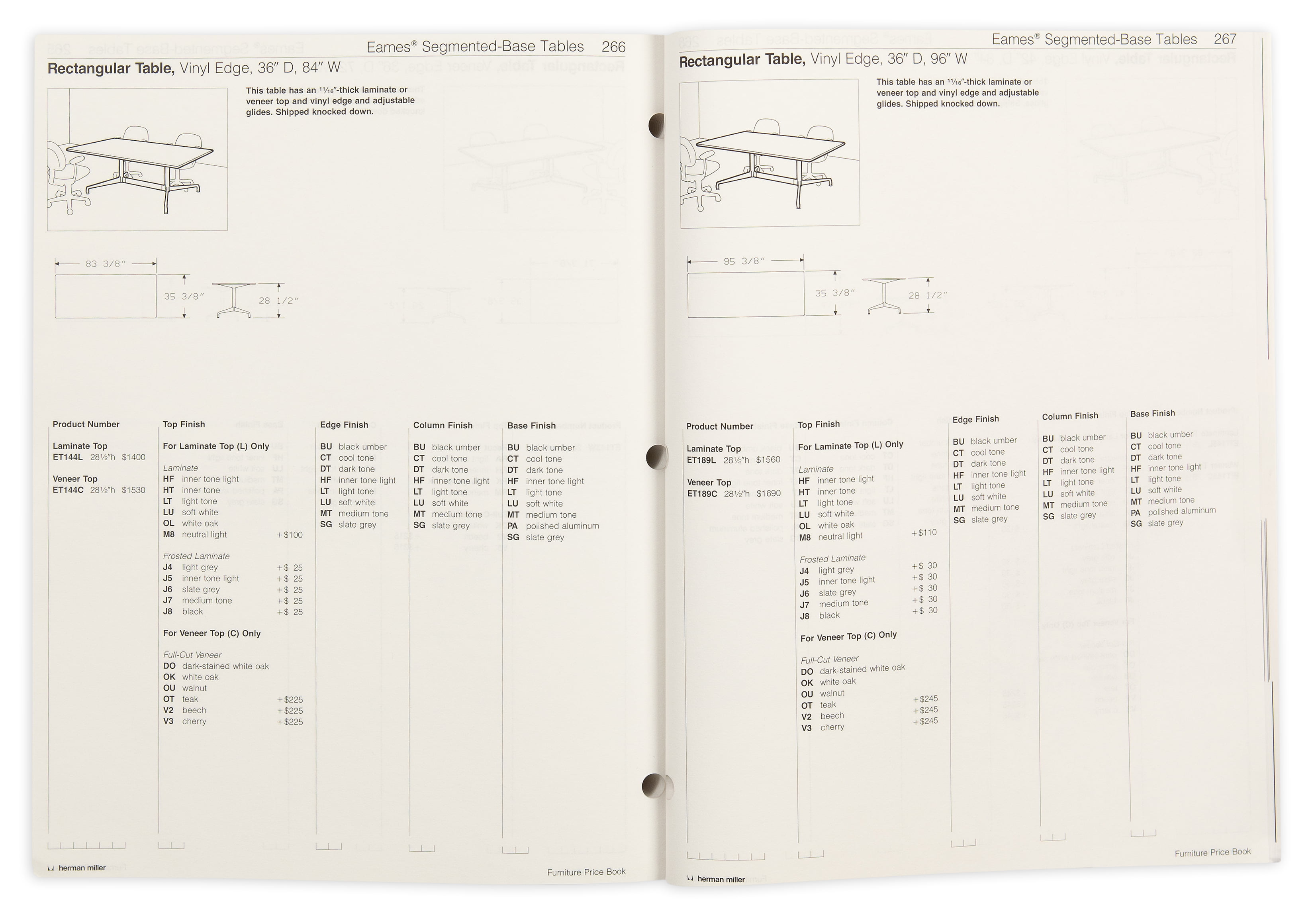 Pages 266 267 Herman Miller Furniture 1995 Eames